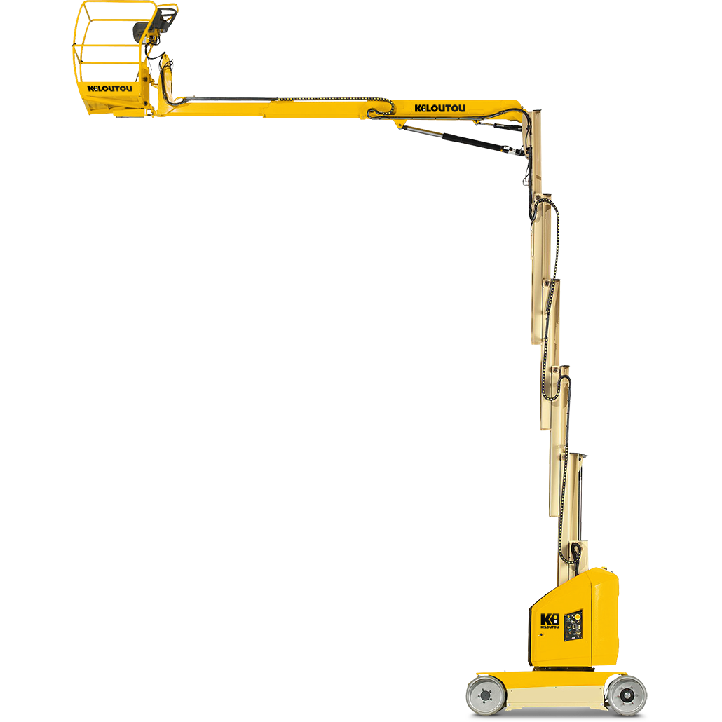 Alquiler plataforma elevadora mástil vertical eléctrica - 9,9 m - Kiloutou