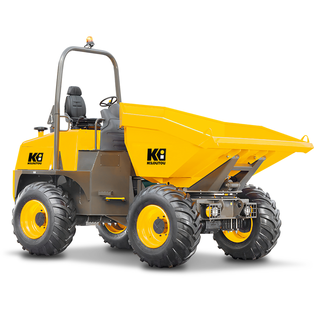 Alquiler dumper térmico descarga giratoria - 10000 kg - Kiloutou