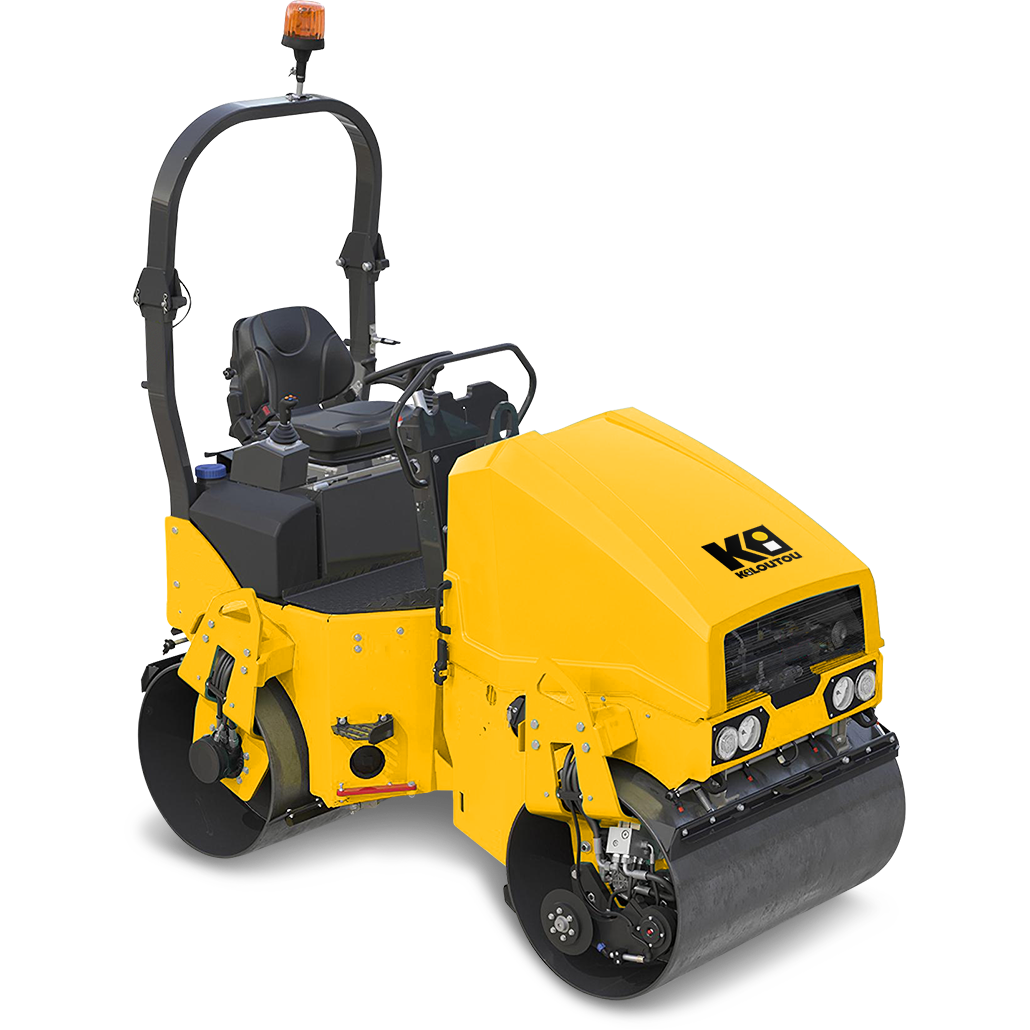 ¿Cómo utilizar el rodillo compactador vibrante doble tambor? - Kiloutou