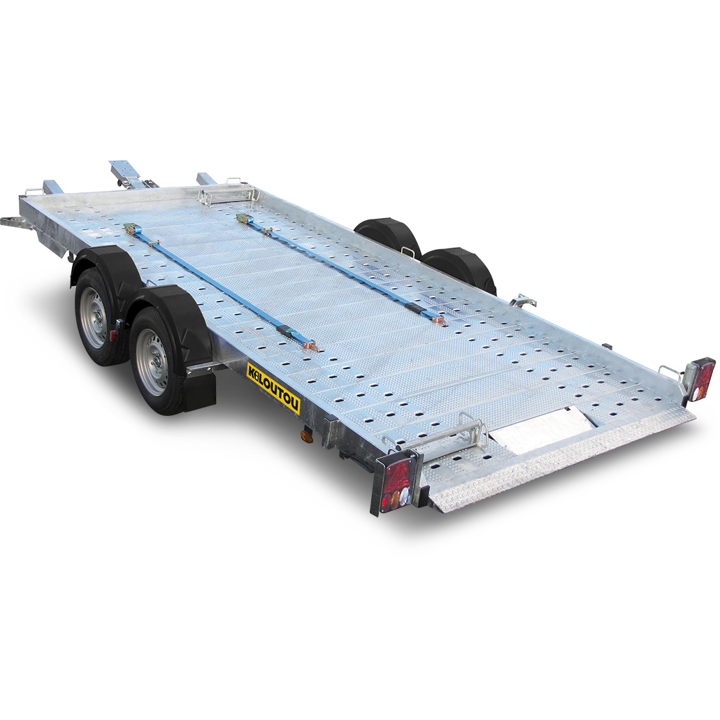 Mieten Anhänger Fahrzeugtransport - 1650 kg - Kiloutou